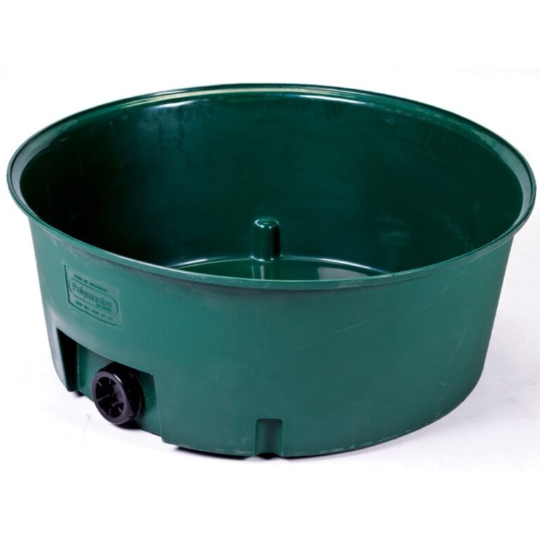 Polymaster 500L Round Water Trough - PT10W - Farm Supplies Machinery