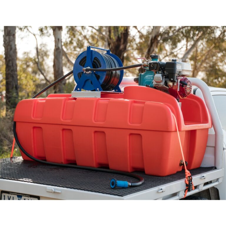 Polymaster 600L Compact Fire Fighting Slip On Unit 5.5hp Pump & Hose ...