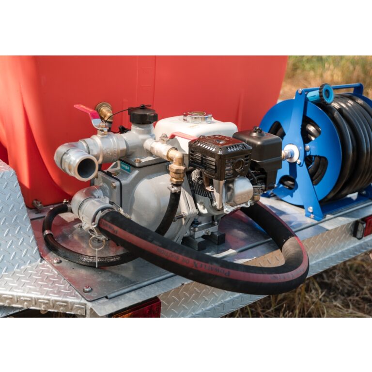 Polymaster 2000L Trailer Mounted Fire Fighting Unit 6.5hp - FTRT2000-S ...