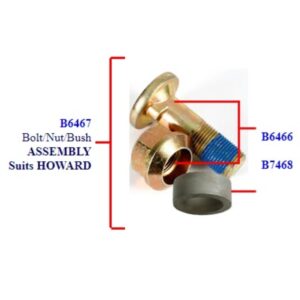 Bare-Co Slasher Blades & Bolts Kit Suit Howard - B6002A - Farm Supplies ...