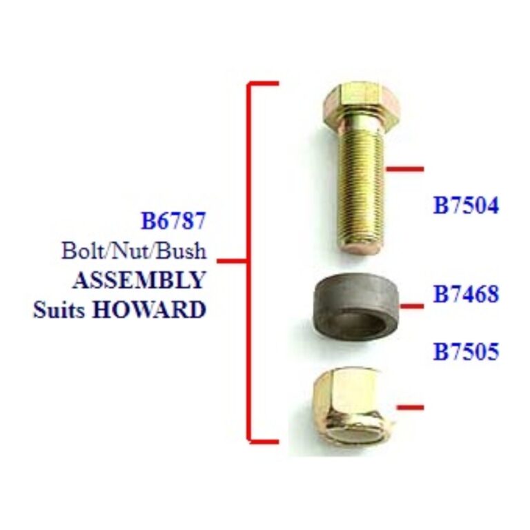Bare-Co Slasher Blades & Bolts Kit Suit Howard with Hex Bolt - B6004C ...