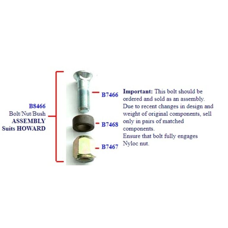 Bare-Co Slasher Blades & Bolts Kit Suit Howard - B6002B - Farm Supplies ...